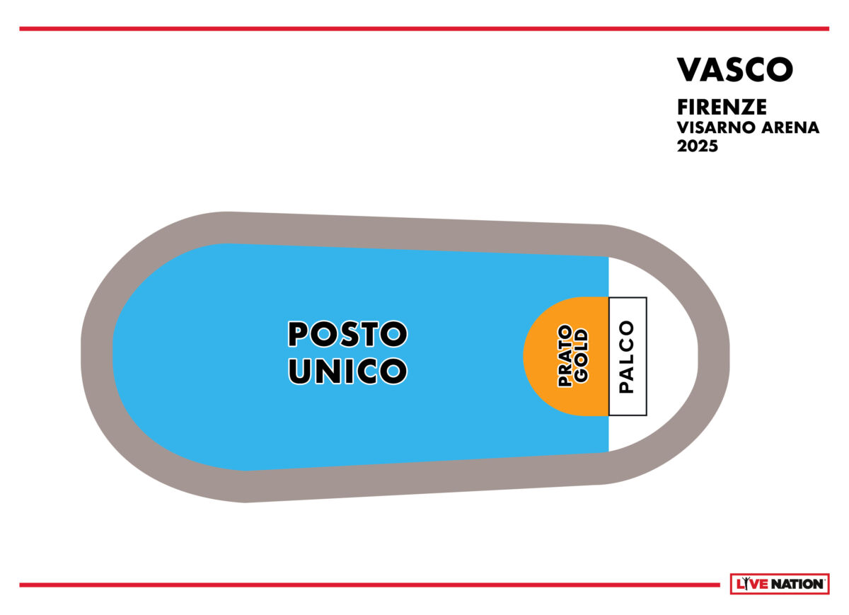 Vasco live 2025, i prezzi dei biglietti e i settori per ogni data del ...